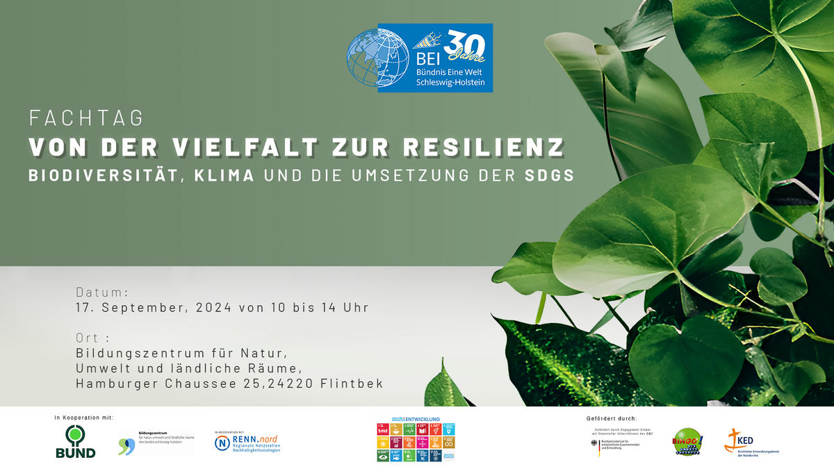 BEI-SH.org - „Von der Vielfalt zur Resilienz: Biodiversität und die Umsetzung der SDGs“